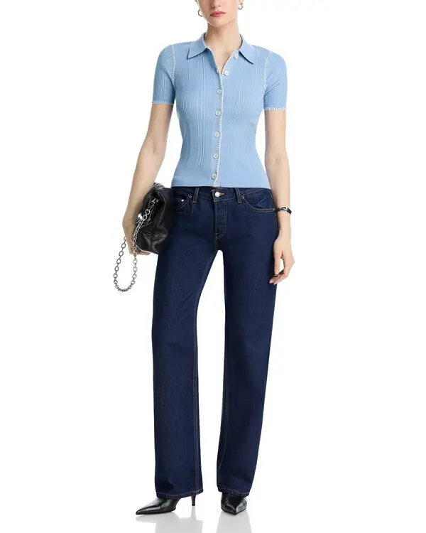 Rag & Bone Harper Short Sleeve Cardigan