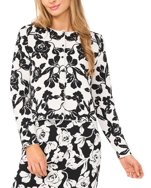 Ted Baker London Rose Jacquard Cardigan