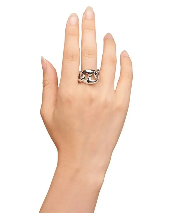 ORADINA Sterling Mariner Link Ring - Silver