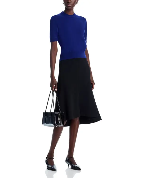 JIL SANDER A-line Midi Skirt