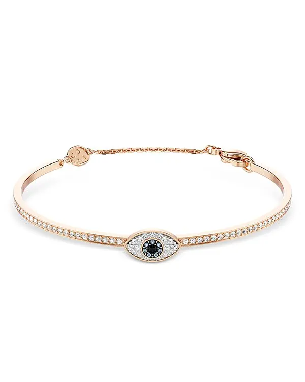 SWAROVSKI Symbolica Crystal Evil Eye Bangle Bracelet - Multicolored