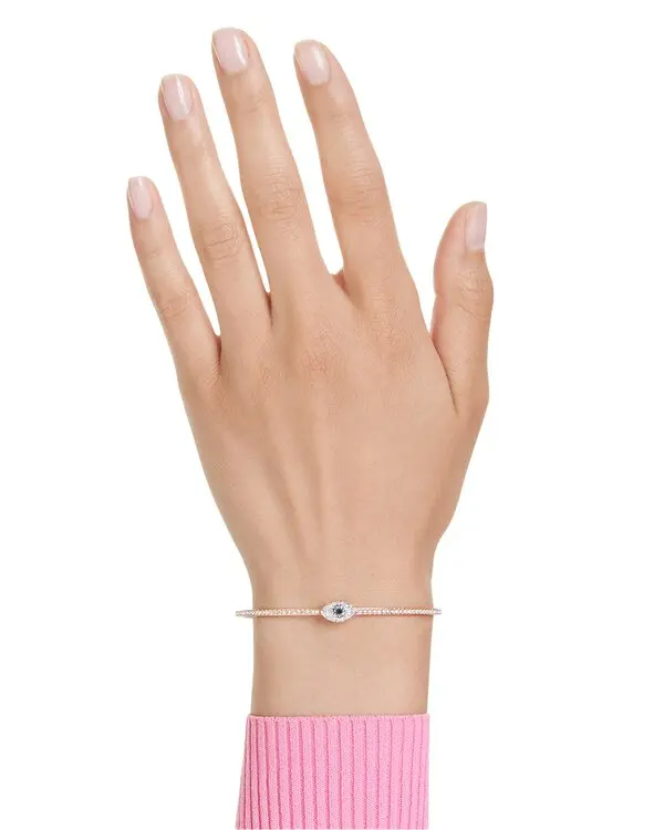 SWAROVSKI Symbolica Crystal Evil Eye Bangle Bracelet - Multicolored
