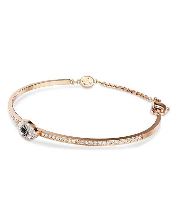 SWAROVSKI Symbolica Crystal Evil Eye Bangle Bracelet - Multicolored