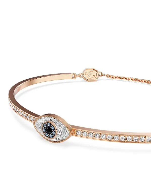 SWAROVSKI Symbolica Crystal Evil Eye Bangle Bracelet - Multicolored