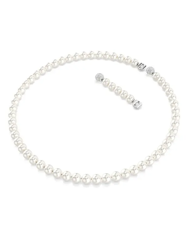 SWAROVSKI Matrix Crystal Imitation Pearl Necklace