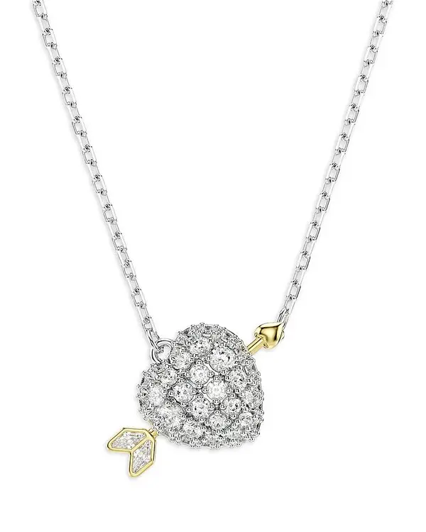 SWAROVSKI Idyllia Heart Pendant Necklace - Two Tone