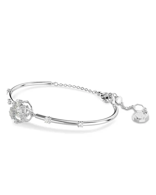 SWAROVSKI Constella Dancing Stone Bangle Bracelet - Silver