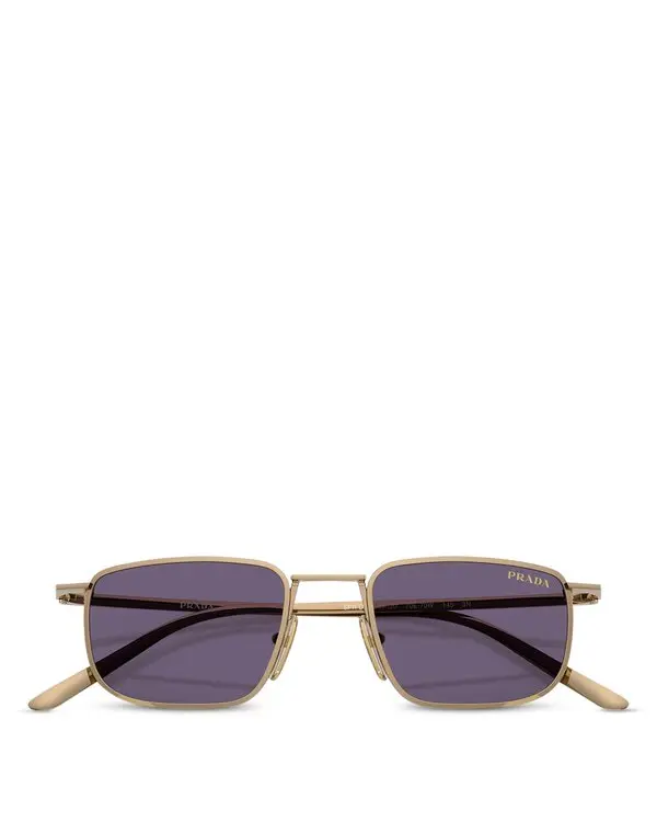 Prada 49mm Pillow Sunglasses - Brass