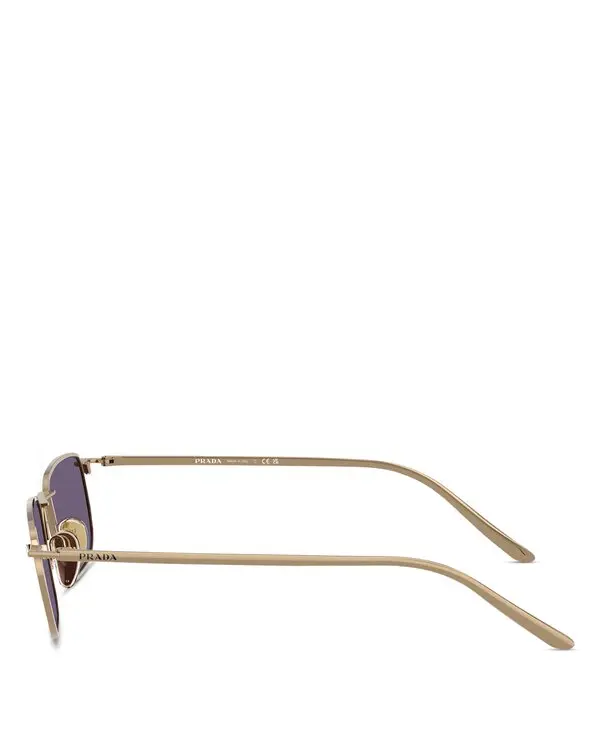 Prada 49mm Pillow Sunglasses - Brass