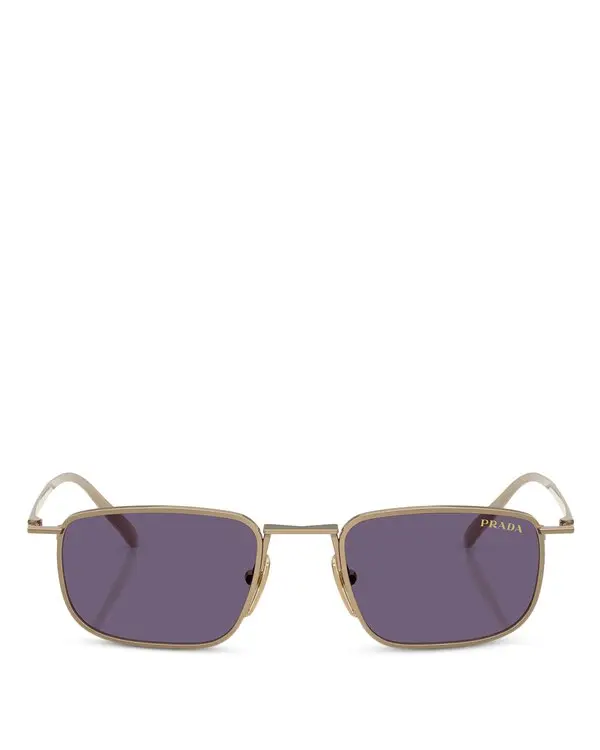 Prada 49mm Pillow Sunglasses - Brass