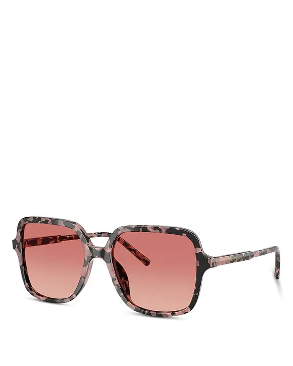 Dolce & Gabbana Square Sunglasses, 55mm - Pink Havan