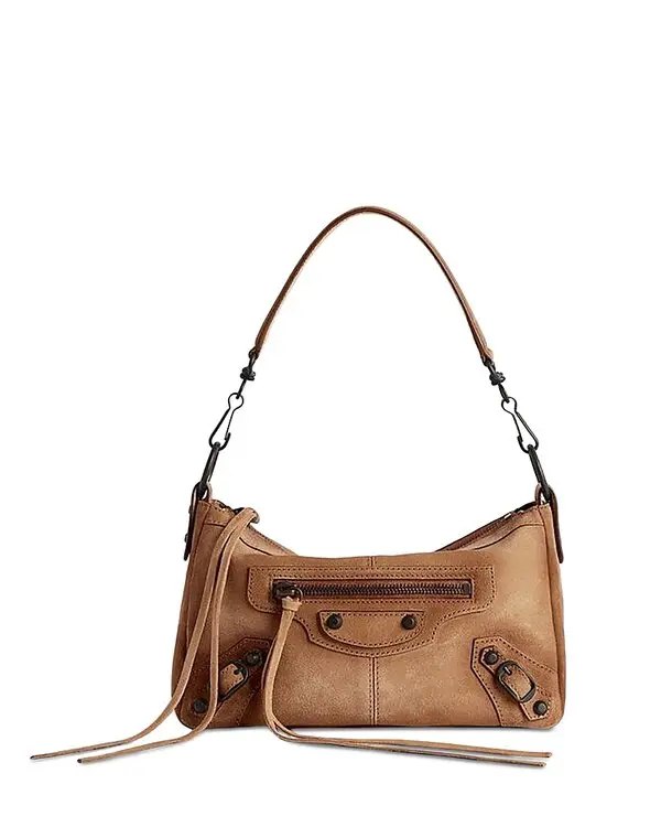 Balenciaga Le City Moto Mini Bag - Camel