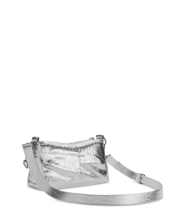 Balenciaga Le City Moto Mini Bag - Silver