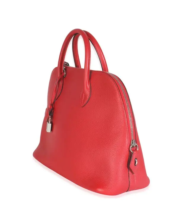 Hermès Bolide 30 Leather Handbag