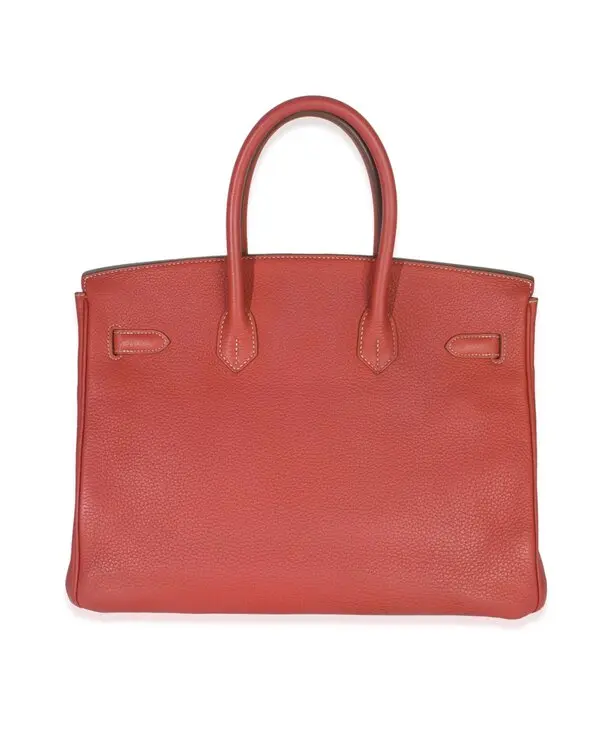 Hermès Birkin 35 Leather Handbag - Pink