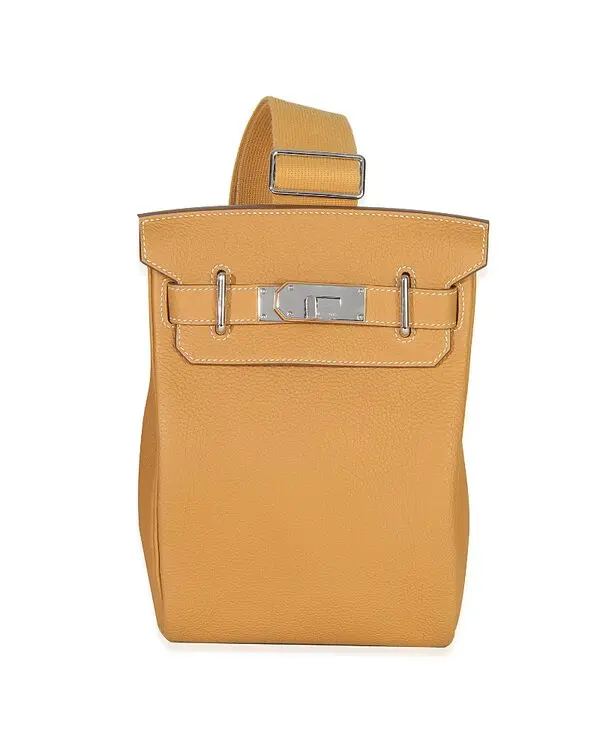 Hermès Hac A Dos Pm Leather Handbag - Brown