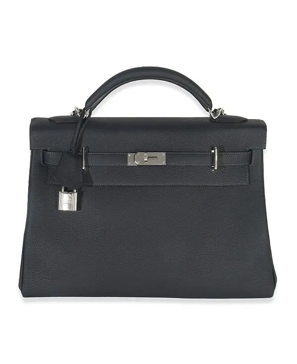 Hermès Maxi Kelly Retourne 42 Leather Handbag