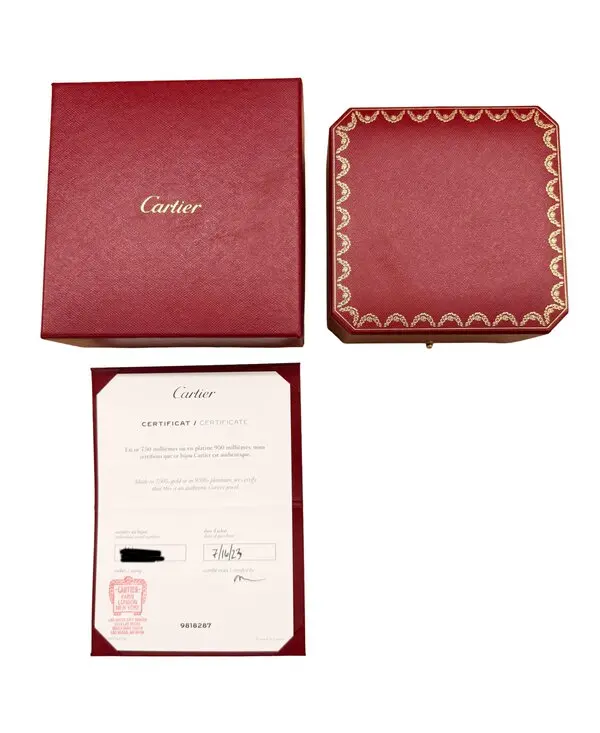 CARTIER Love 18k Rose Gold Bracelet