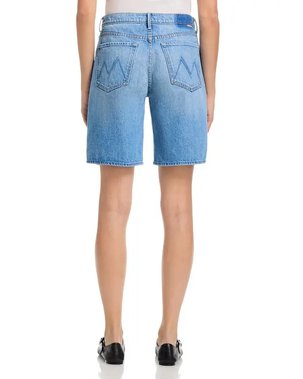 MOTHER The Undercover Bermuda Denim Shorts - Last Bite