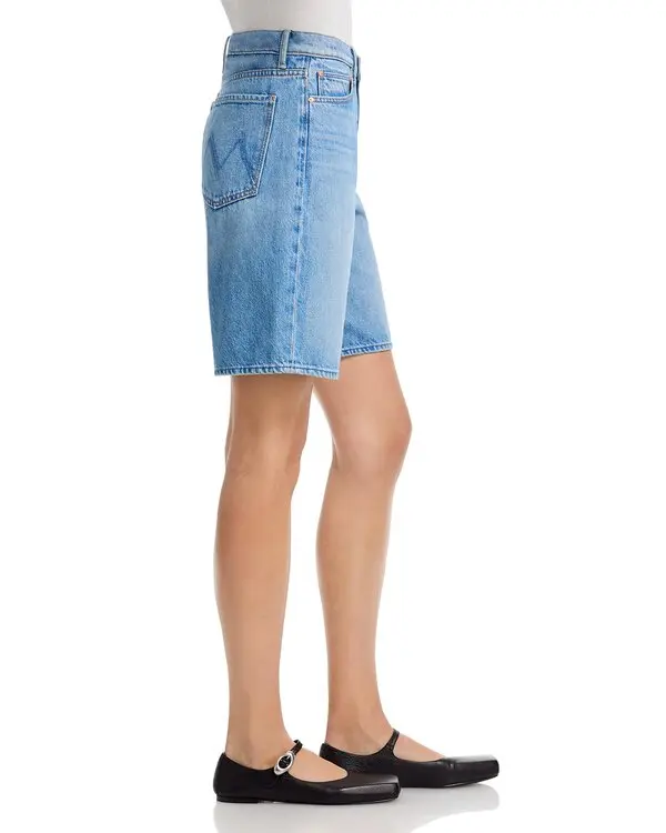 MOTHER The Undercover Bermuda Denim Shorts - Last Bite