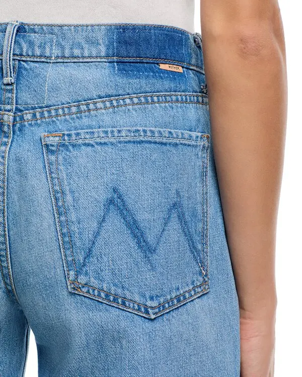 MOTHER The Undercover Bermuda Denim Shorts - Last Bite
