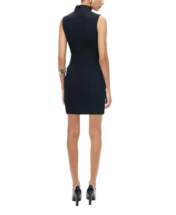 NOCTURNE Tailored Mini Dress - Black