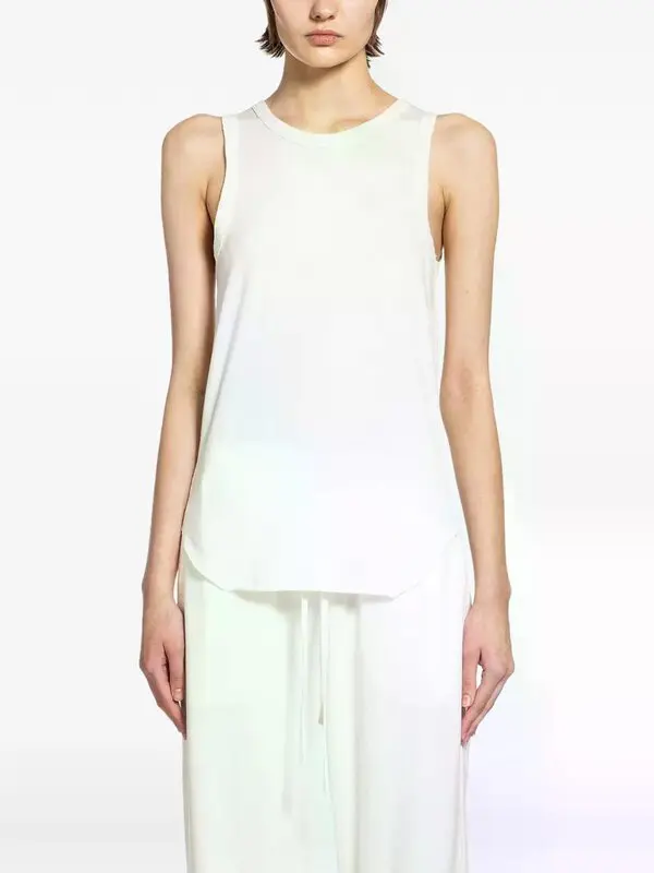 THOM KROM Crew-neck Tank Top - White
