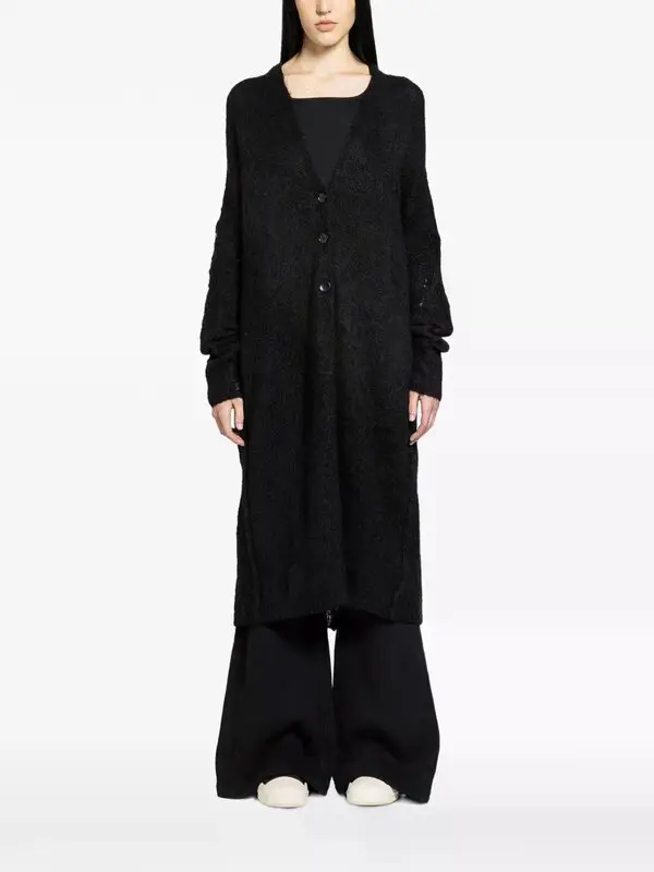 THOM KROM Long Buttoned Cardigan