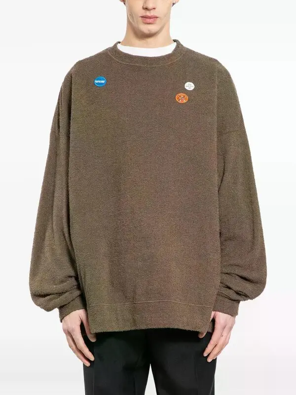 Undercover Embellished Fleece Sweatshirt