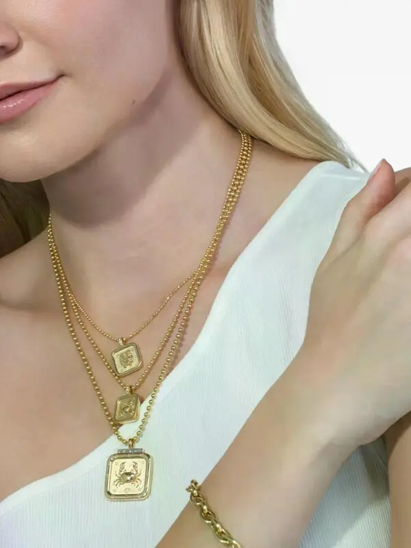 Sorellina Diamond Cancer Zodiac Pendant