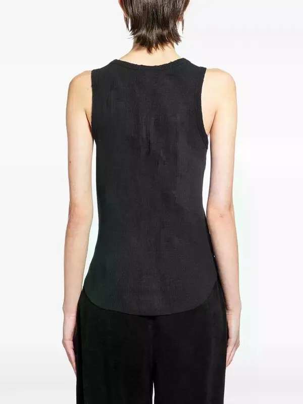 THOM KROM Distressed Tank Top