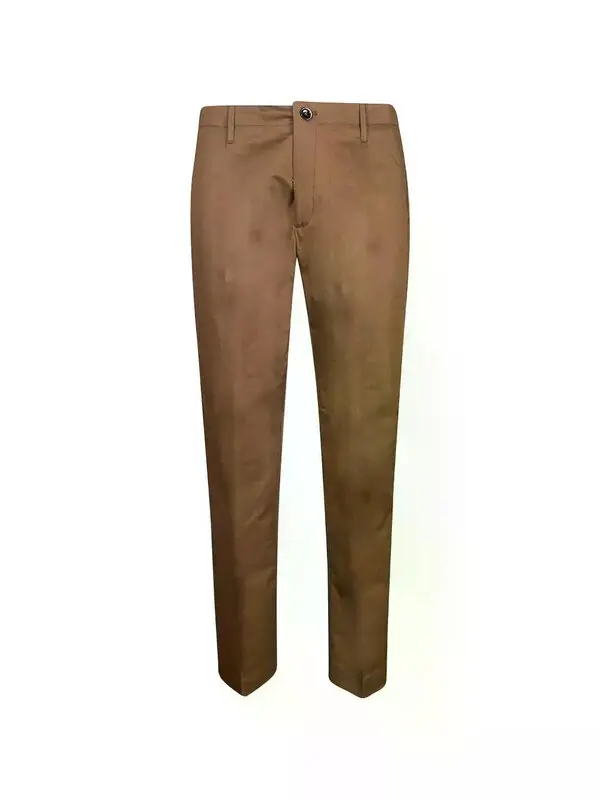 NINE:INTHE:MORNING Chino Trousers - Brown