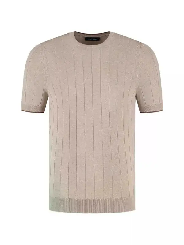 GRAN SASSO Ribbed-hem T-shirt