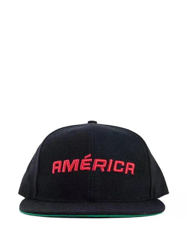 WILLY CHAVARRIA América Embroidered Cap - Black
