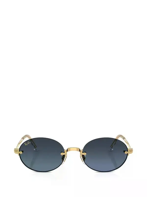 Ray-ban Round-frame Sunglasses - Gold
