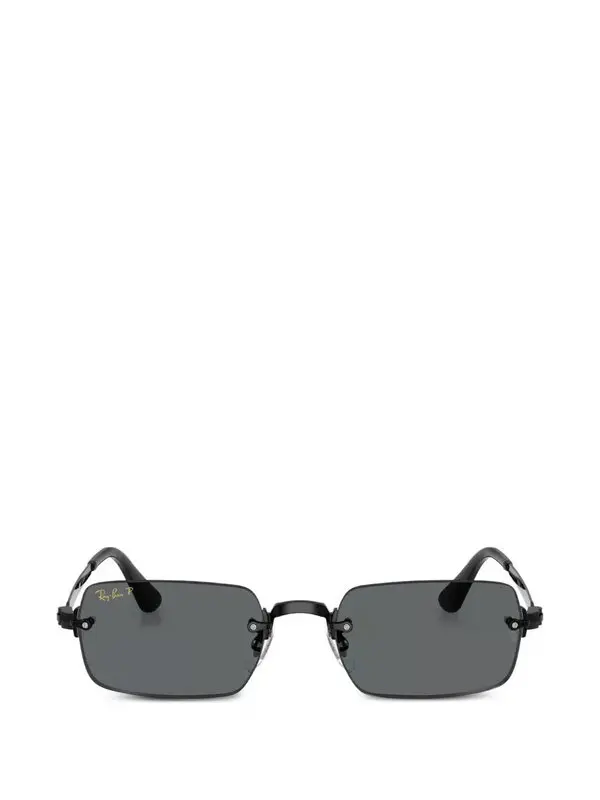 Ray-ban Rectangle-frame Sunglasses - Black