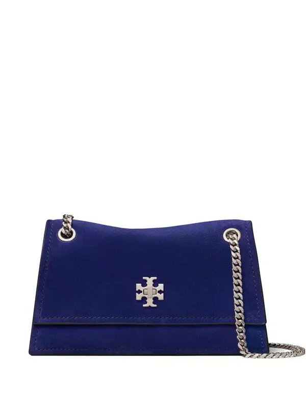 Tory Burch Mini Kira Turnlock Suede Shoulder Bag