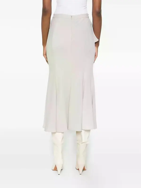 GEMY MAALOUF Asymmetric Ruffled Skirt