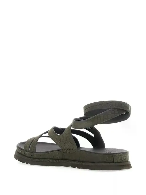UGG Goldengaze Ankle-wrap Sandals - Green