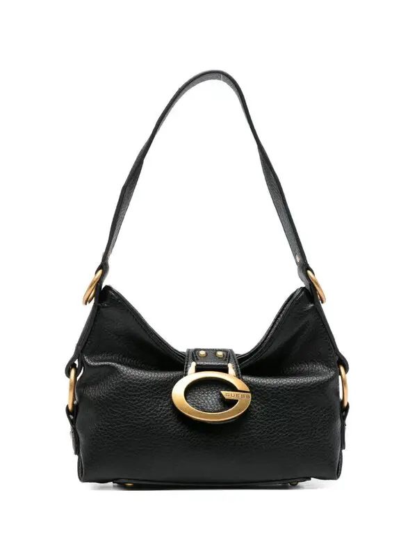 Guess Mini Camden Buckle Shoulder Bag - Black