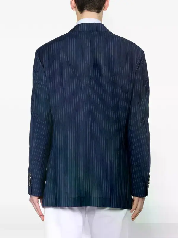 Brunello Cucinelli Pinstripe Double-breasted Blazer