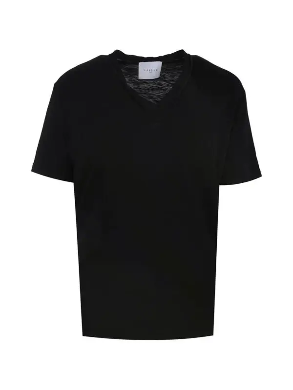 GAËLLE PARIS V-neck T-shirt