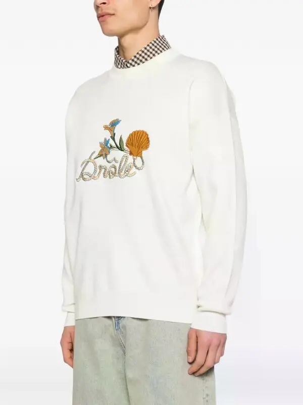 Drole De Monsieur Maille Drôle Shell Sweater