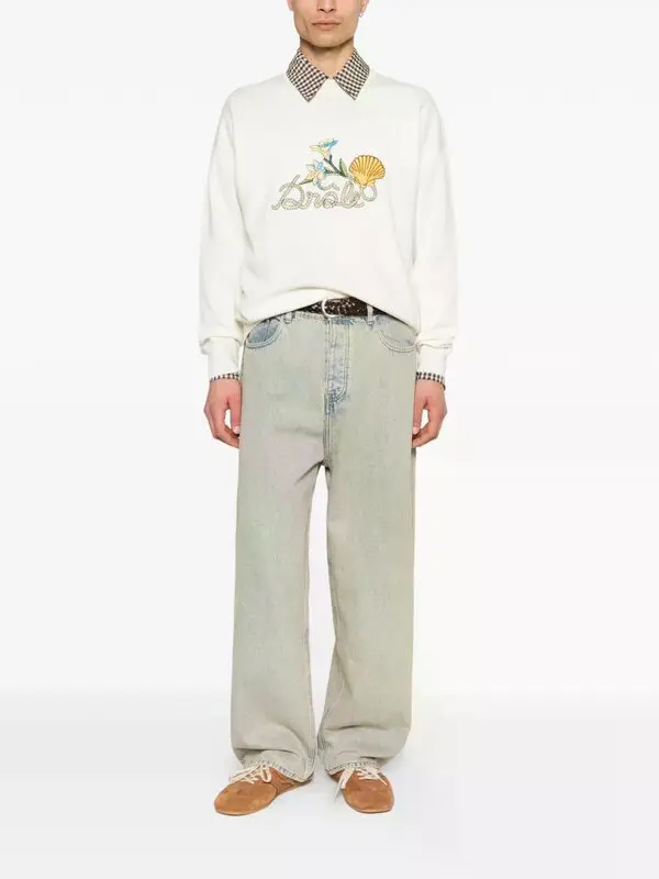 Drole De Monsieur Five-pocket Baggy Jeans - Blue