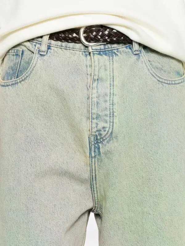 Drole De Monsieur Five-pocket Baggy Jeans - Blue