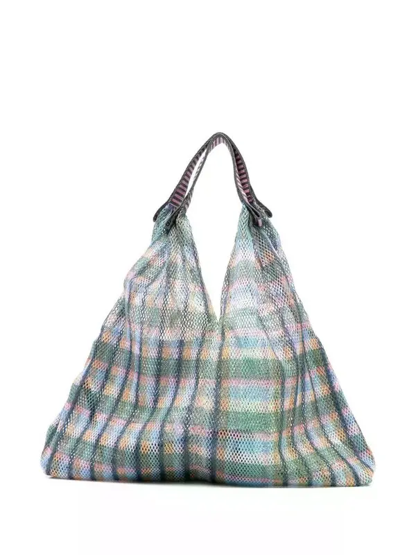 ÉPICE Plaid Shoulder Bag