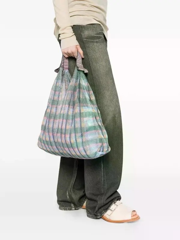 ÉPICE Plaid Shoulder Bag