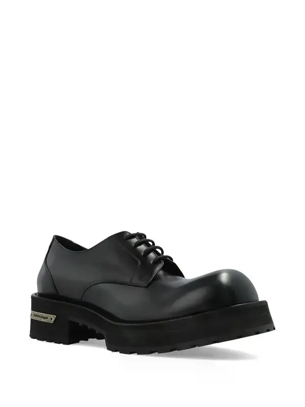 Balenciaga Lace-up Calf Leather Sneakers