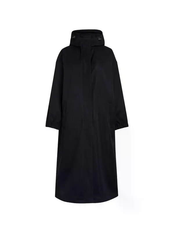 Emporio Armani Hooded Coat - Blue