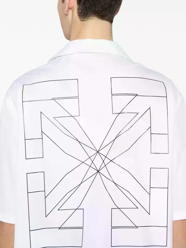 Off-White Logo-print Short-sleeve Shirt